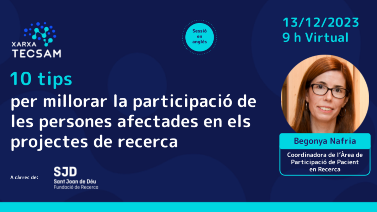 TECSAM | Breakfast & Learn: 10 tips para mejorar la participación de las personas afectadas en ...